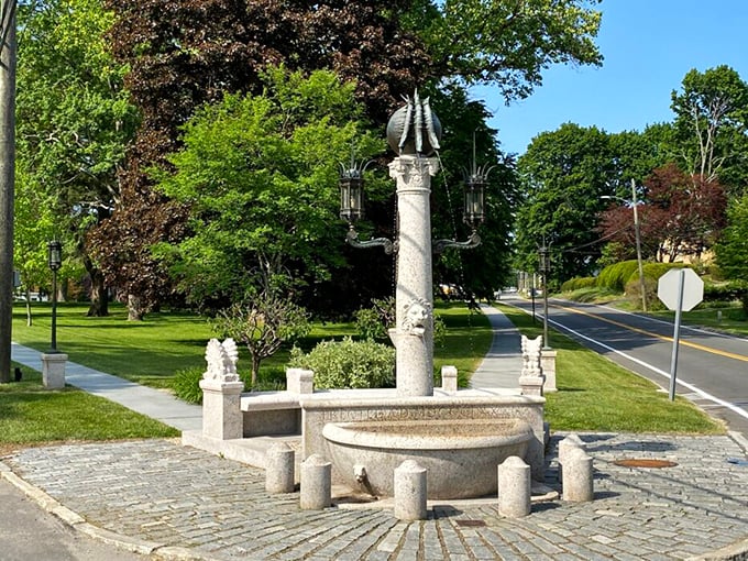 A monument stands sentinel in Norfolk's town green—where affordable small-town living meets picture-perfect New England charm.