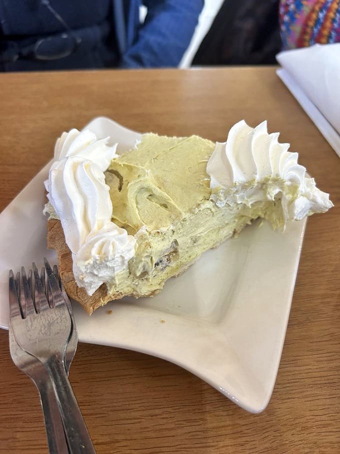 Banana cream pie with clouds of whipped cream—the dessert equivalent of finding an extra day in your weekend.