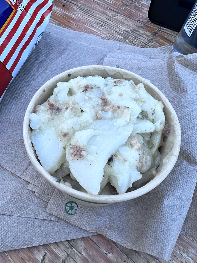 German potato salad that puts the American mayo version to shame. These potatoes didn't just get dressed—they got an entire wardrobe upgrade.