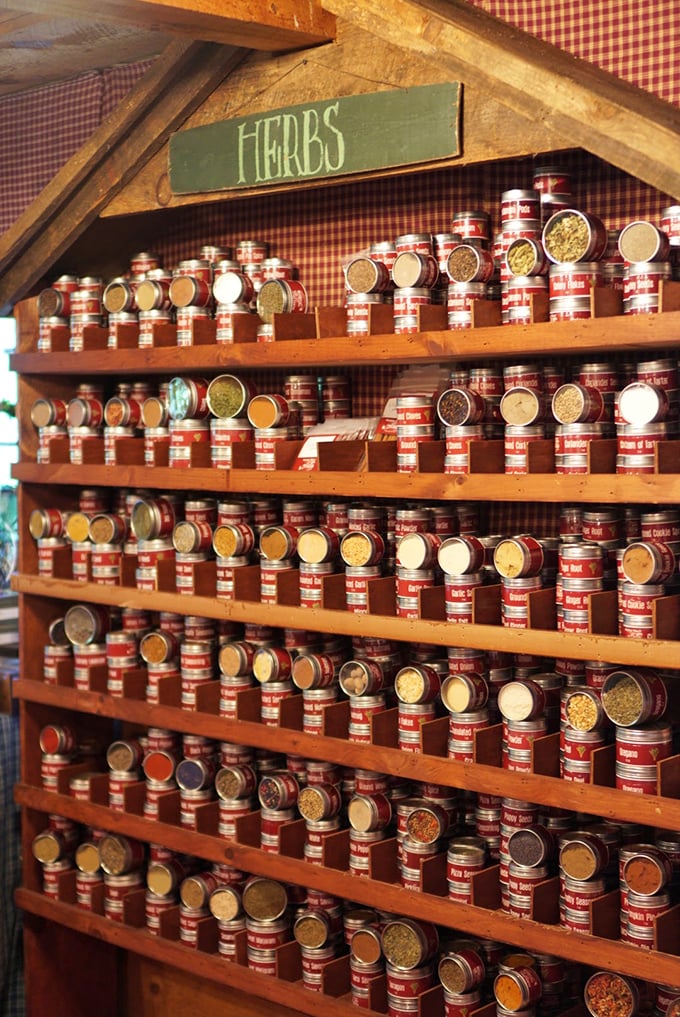 This herb collection rivals my Netflix watchlist—extensive, colorful, and full of options I never knew I needed until now.