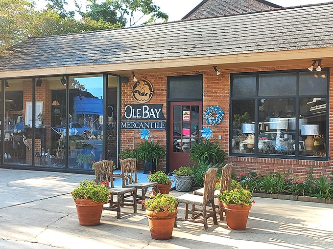 Ole Bay Mercantile curates coastal living without the kitsch—it's where you'll find the perfect hostess gift that says "I know exactly where the good stuff is."
