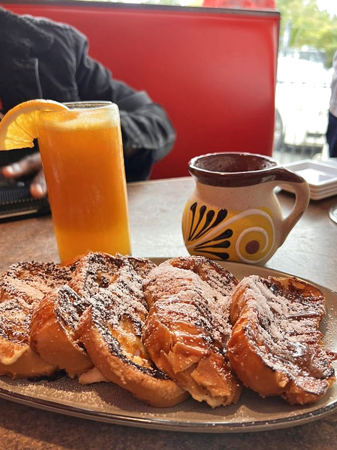 Tres leches French toast – where breakfast meets dessert in a morning marriage that will make you forget all other breakfast commitments.