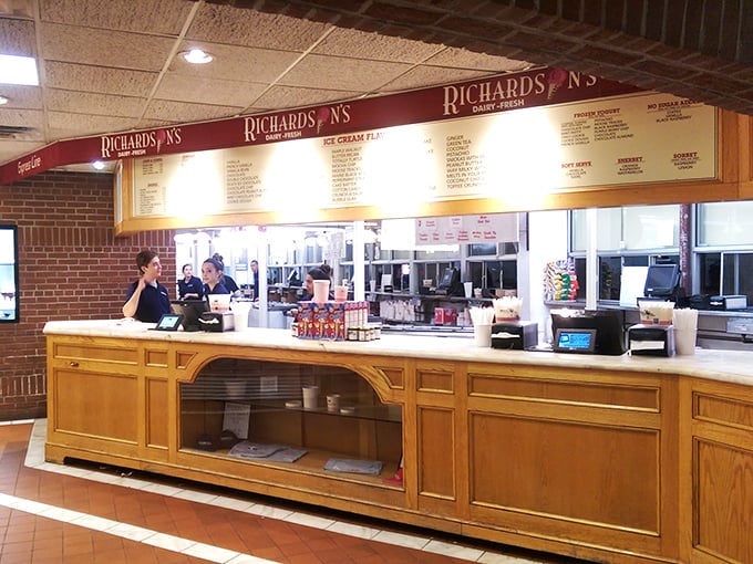 Behind this counter, ice cream alchemists transform fresh dairy into scoopable joy, working with the focus of surgeons and speed of pit crews.