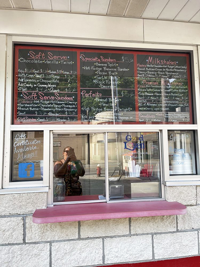 The menu window reveals a world of possibilities—where decisions are difficult but mistakes are impossible. Custard democracy at its finest.