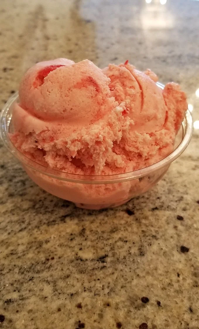 You haven't really tasted strawberry until it's been transformed into this cloud-like scoop that captures everything good about summer in frozen form.