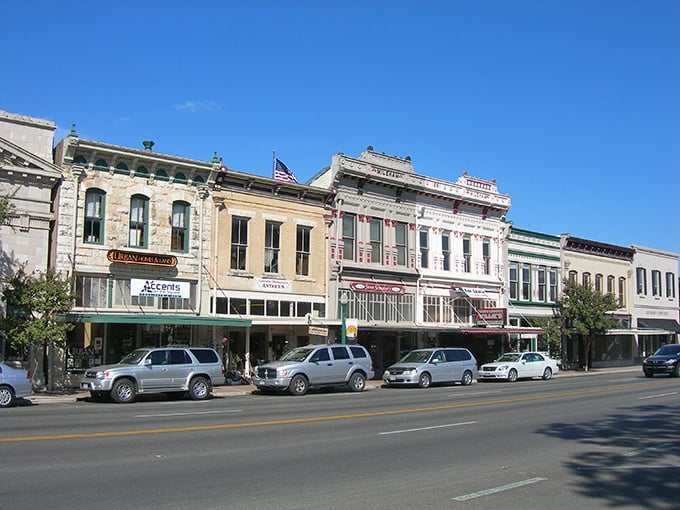 Georgetown's Victorian buildings practically demand you stroll slowly. The "Most Beautiful Town Square in Texas" lives up to its name.