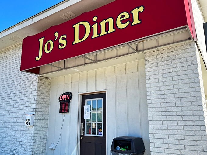 Jo's Diner: Small in size but mighty in flavor—this little white building houses breakfast dreams that big fancy restaurants can only imagine.