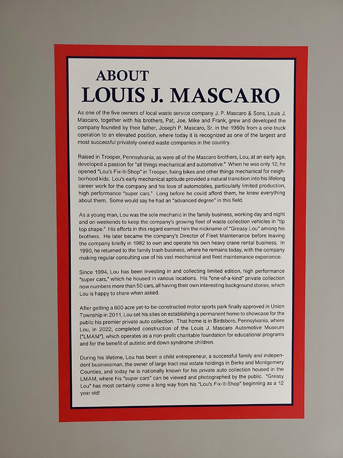 The story of Louis Mascaro reads like an American dream with motor oil mixed in – from 12-year-old fixing bikes to creating one of America's finest car collections.