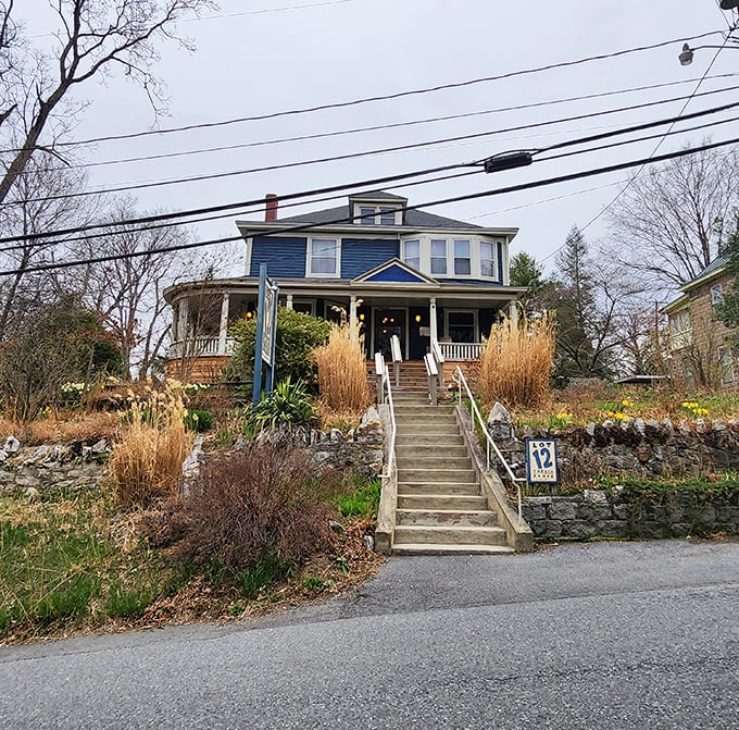 This blue Victorian charmer houses Lot 12 Public House, where farm-to-table isn't a trend but a tradition served with a side of porch-sitting pleasure.