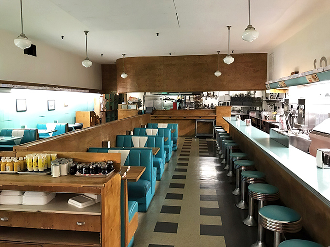 The diner's layout hasn't changed because it never needed to—some spaces just know exactly what they're meant to be.