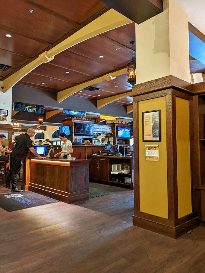 The host station—where German hospitality begins and diet resolutions go to die. Your adventure starts with a smile here.