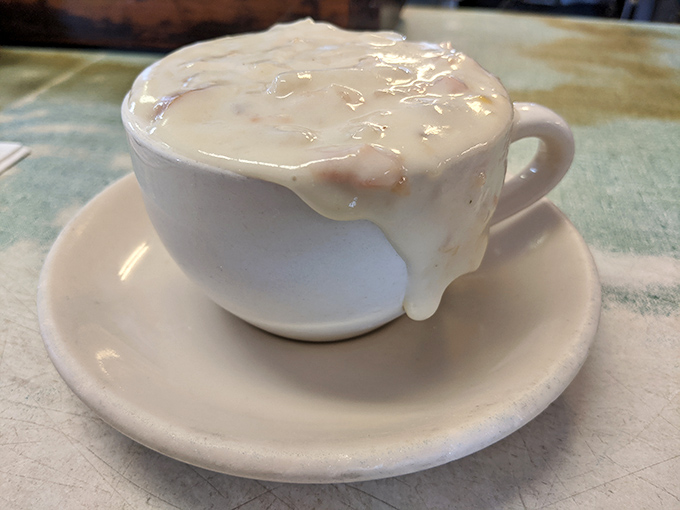 This isn't just chowder—it's a warm hug in a cup that makes you understand why New Englanders brave those winters.