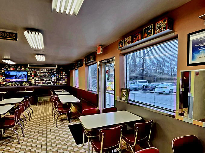 The dining room has witnessed countless first dates, family celebrations, and solo diners finding comfort in both food and friendly conversation.