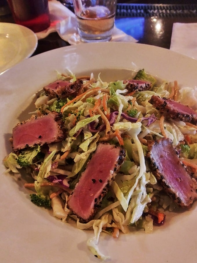 Fresh salads prove this kitchen doesn't just excel at comfort food – they master everything they touch.