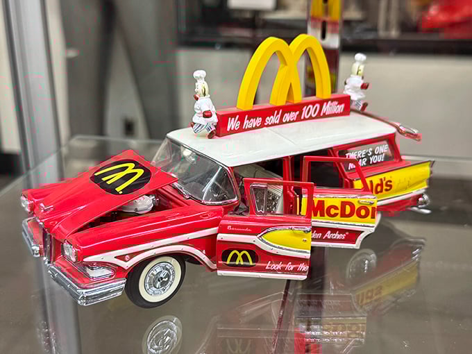 This McDonald's promotional model car serves up a side of advertising history with your automotive nostalgia. It's a Happy Meal for the eyes that won't affect your cholesterol.