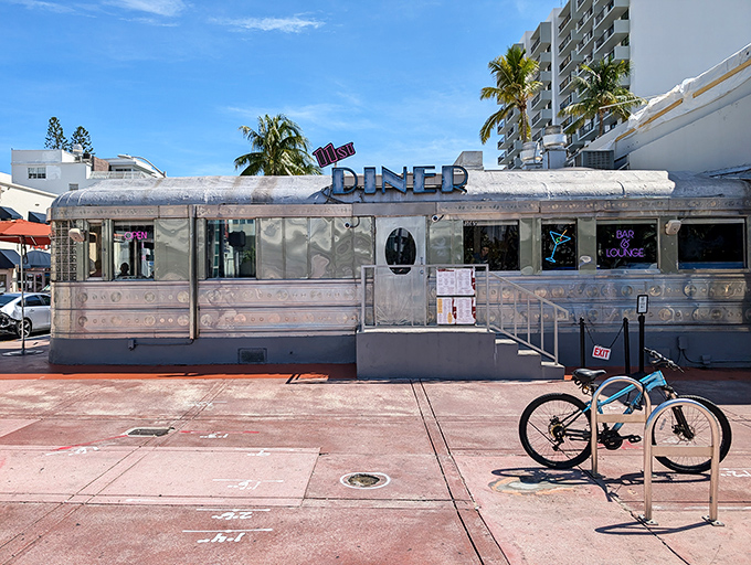 Parked permanently in paradise, this vintage dining car proves that sometimes the best journeys happen when you stay in one delicious place.