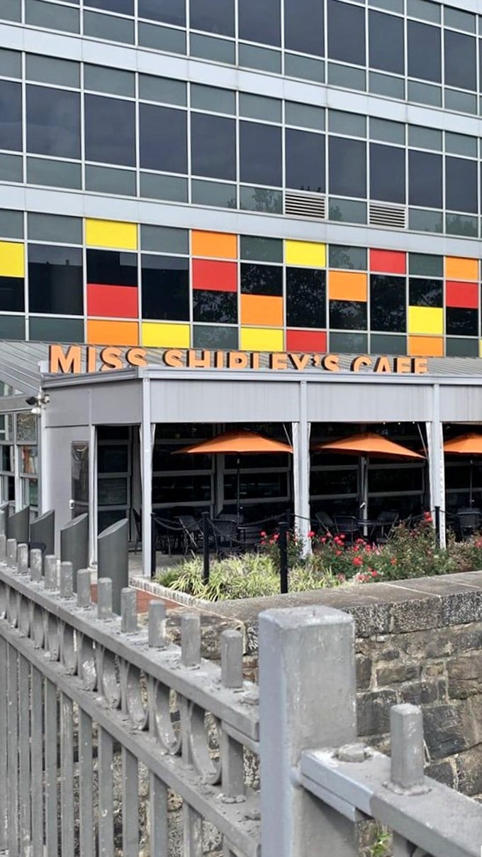 The colorful exterior announces itself with confidence. This isn't just a restaurant—it's a Baltimore landmark worth crossing state lines for.