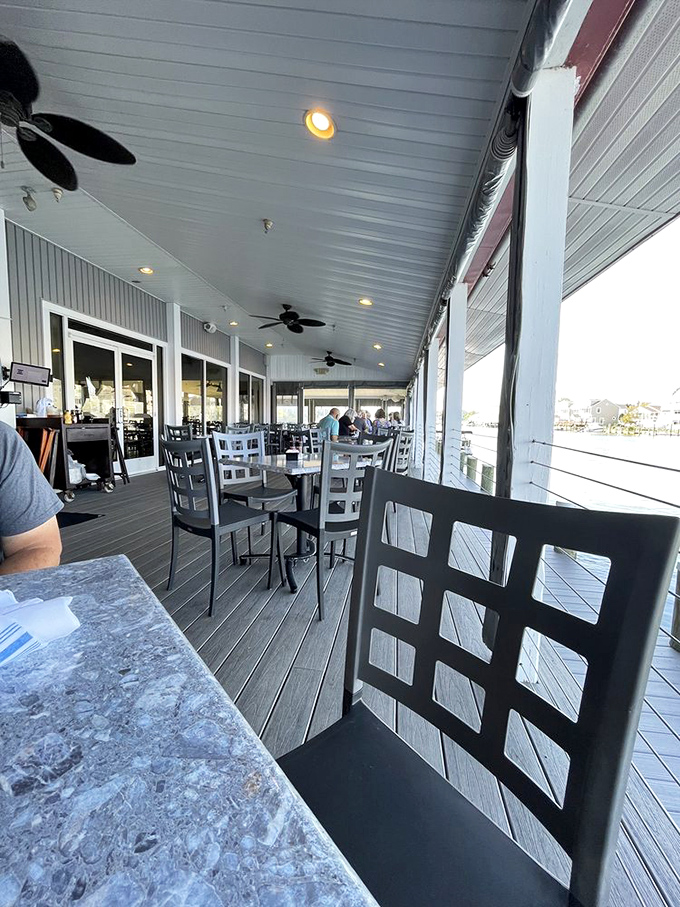 Waterfront dining that reminds you why restaurants with a view charge more—and why sometimes it's absolutely worth it.