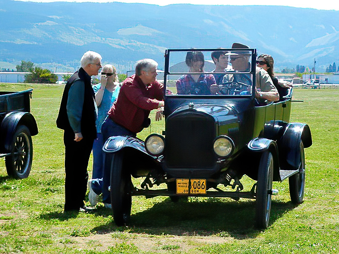 During special events, these vintage vehicles don't just sit pretty—they roar to life, offering lucky visitors a moving glimpse into transportation history.