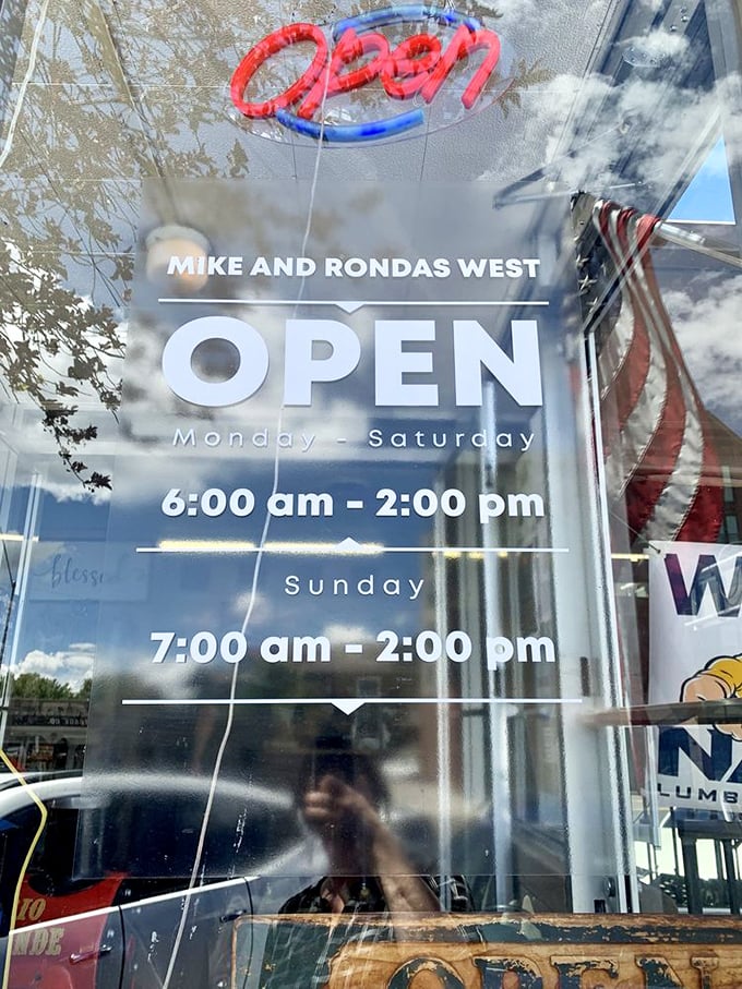 These business hours aren't just a schedule—they're a promise. When those doors are open, good food and conversation are guaranteed.
