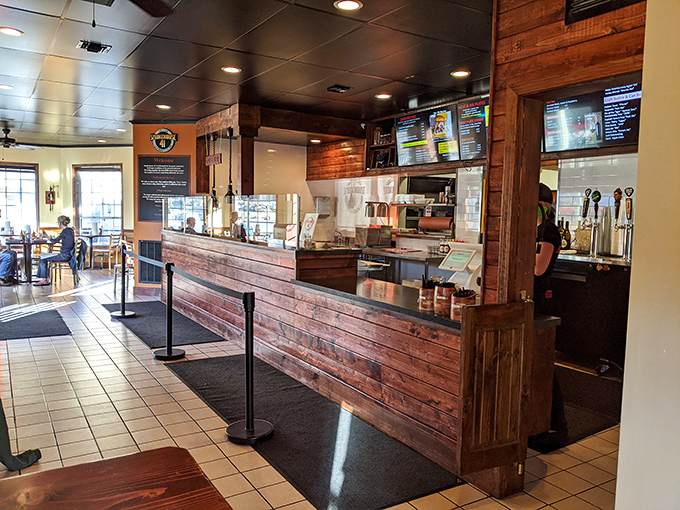 The ordering counter—where hopes rise, mouths water, and the words "We're sold out" can trigger grown adults to contemplate a tantrum.