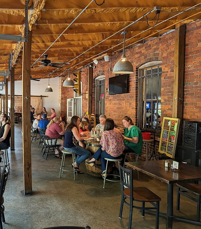 This is where the community gathers to dine and drink the best root beer in the state.