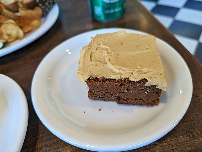 A salted caramel brownie that doesn't need to show off. Rich, confident, and knows exactly what it's doing to your willpower.