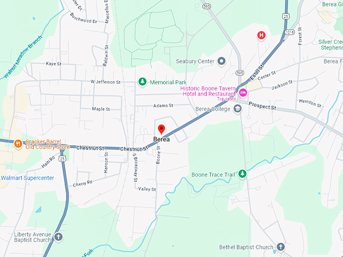 16. berea map
