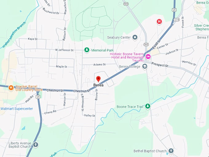 16. berea map