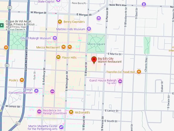 16. big ed's city market restaurant map