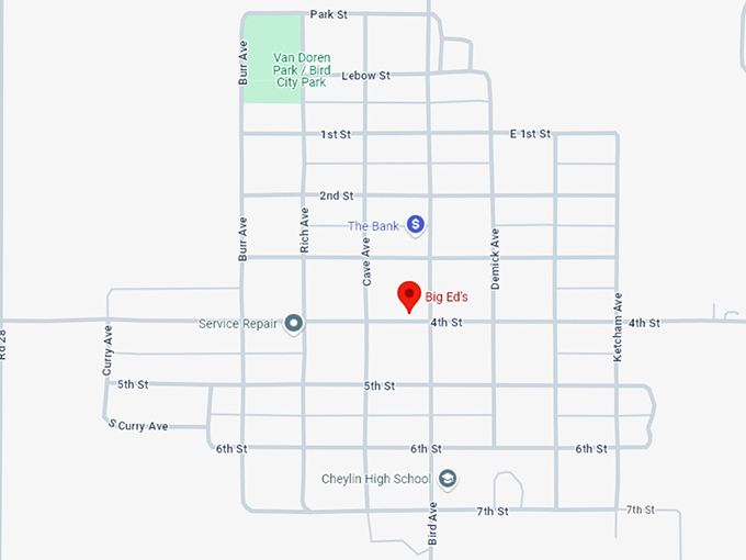 16. big ed's map