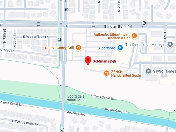 16. goldmans deli map