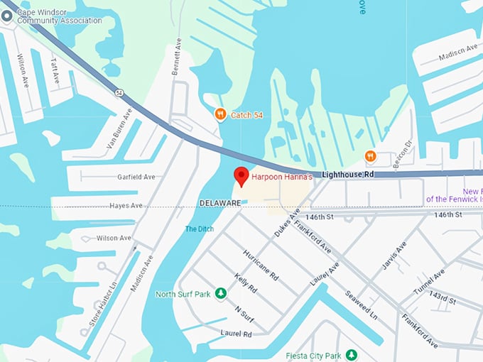 16. harpoon hanna's map