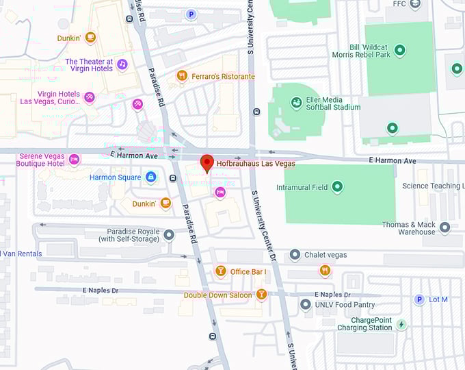 16. hofbrauhaus las vegas map