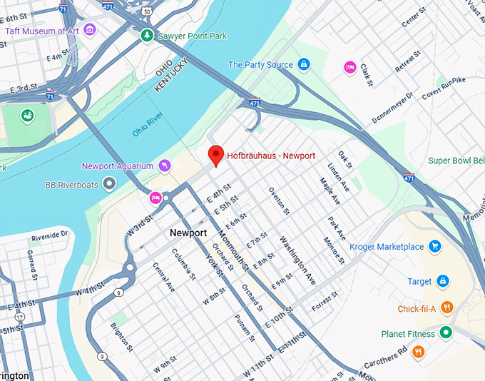 16. hofbräuhaus newport map