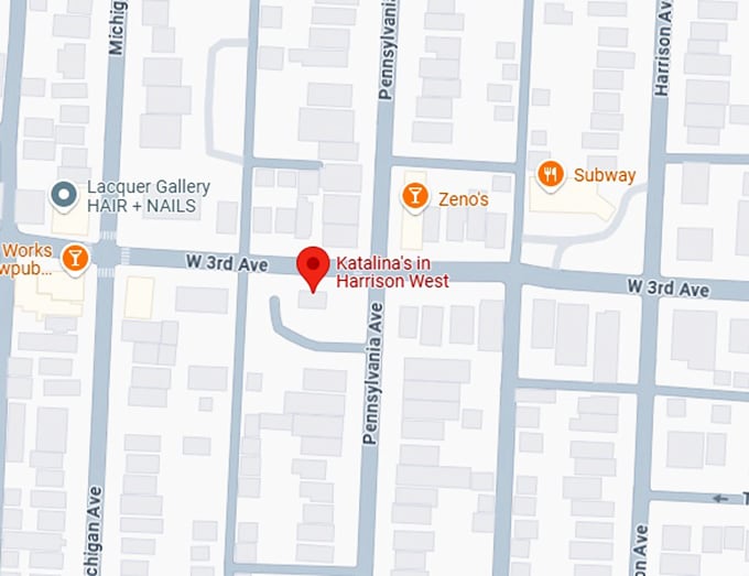 16. katalina's in harrison west map