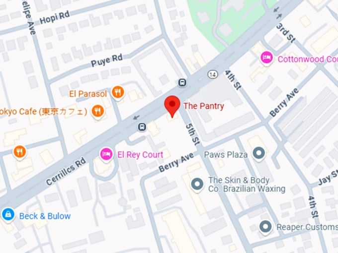 16. the pantry map