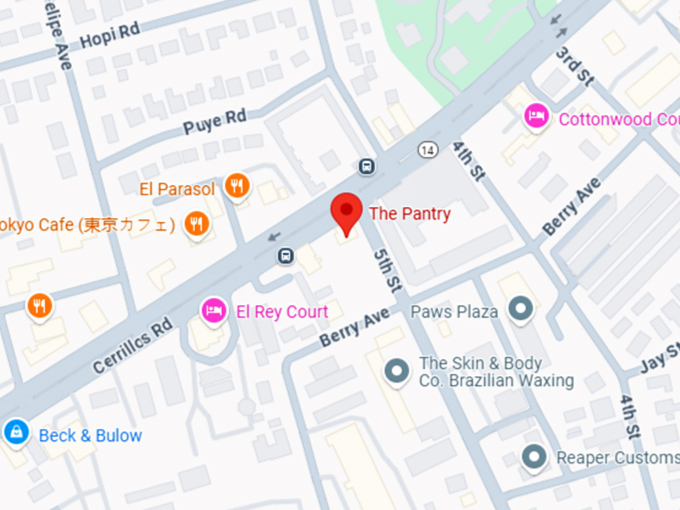 16. the pantry map