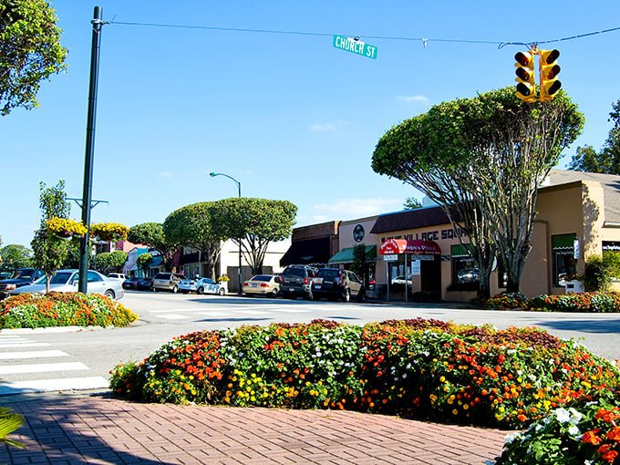The charm of Fairhope never gets old—quaint shops, blooming flowers, and a sense of timeless tranquility.