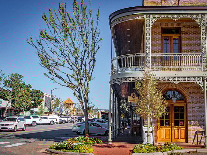 Fairhope's historic downtown buildings showcase that perfect blend of Southern charm and architectural swagger. Like New Orleans' sophisticated cousin who moved to the quiet suburbs.