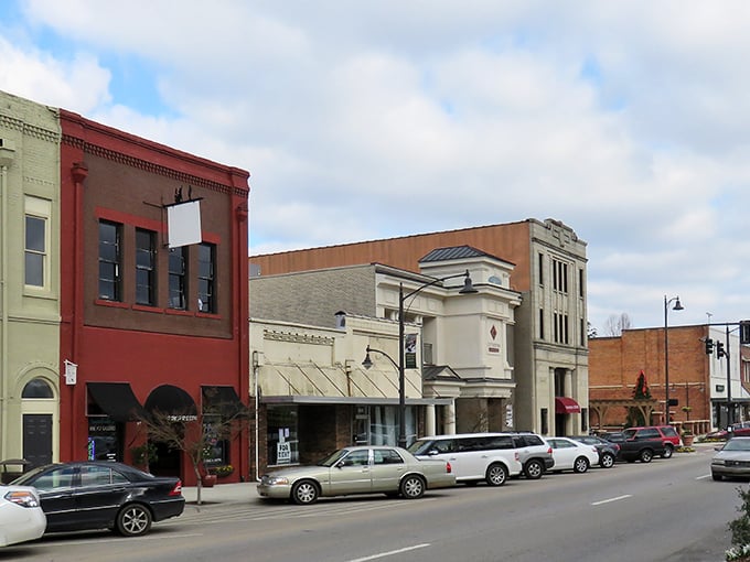 Classic downtown charm where every storefront tells a story and parking spots aren't mythical creatures.