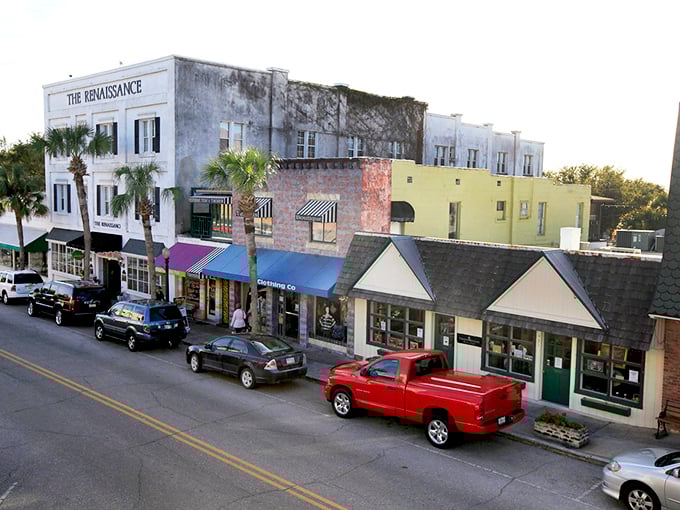 Mount Dora's Renaissance Building stands like a time capsule on a street where shop owners still say "good morning" to everyone who passes by.