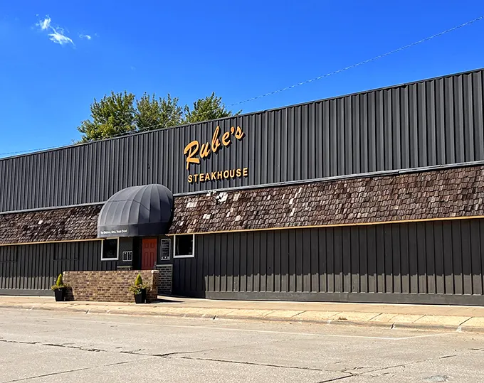 The Holy Grail for DIY steak lovers! This unassuming building houses Iowa's most interactive dinner experience.