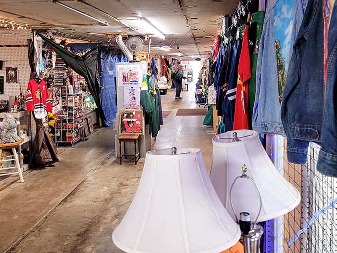Inside Uncle John's Flea Market, where every aisle feels like a time machine with price tags. Treasures and memories hiding in plain sight!
