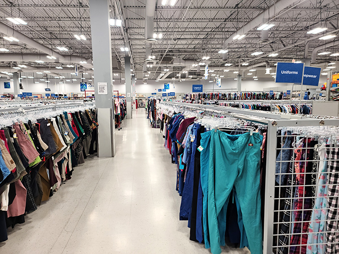 Endless racks of neatly organized clothing await at 2nd Ave. It's like a department store where everything comes with a story.