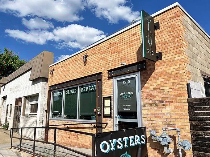 Brick, steel, and the promise of fresh oysters—Fish N Beer keeps it simple and spectacular. The Denver skyline might be miles from any ocean, but your taste buds won't know the difference.