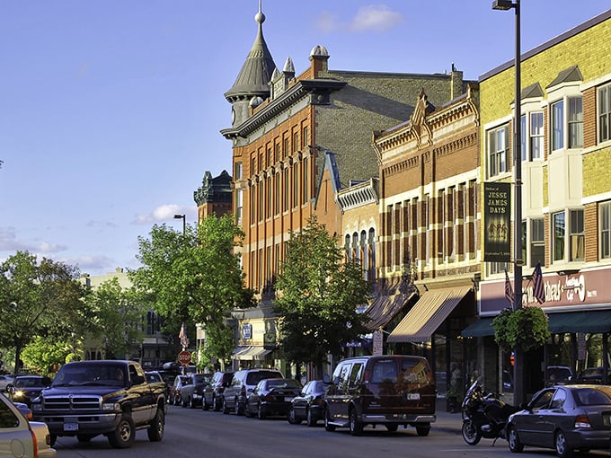 The architectural equivalent of comfort food – these brick buildings have been serving up small-town charm with big-city sophistication for generations.