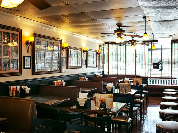 Cozy booths, warm lighting, and walls filled with memories create the perfect backdrop for what might be Atlanta's most important meal.