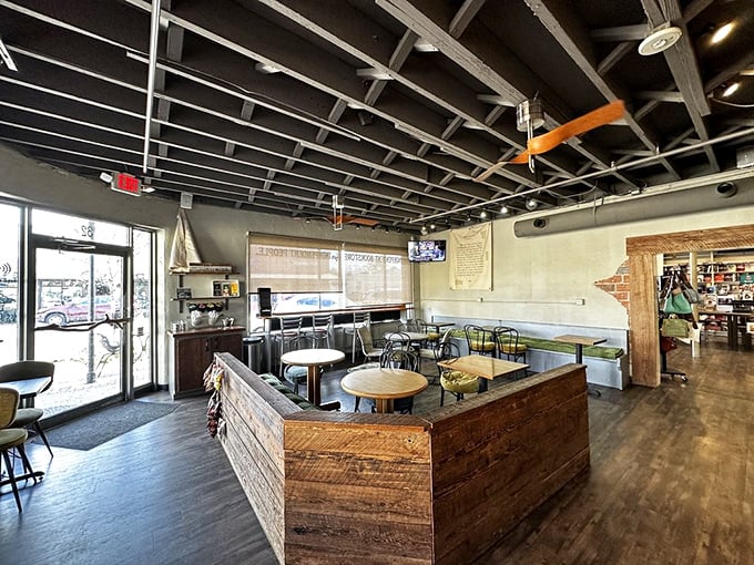 Latte Da café offers the perfect pairing to any literary adventure—caffeine and conversation in a rustic space where ideas flow as freely as the coffee.
