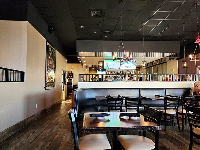 Where pasta meets comfort – simple wooden tables, warm lighting, and just enough space to gesticulate wildly while discussing life's important matters.